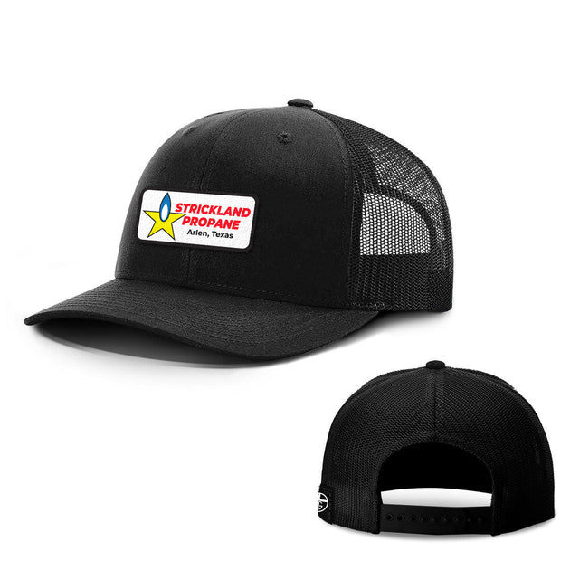 Strickland Propane Patch Hats | BustedTees.com