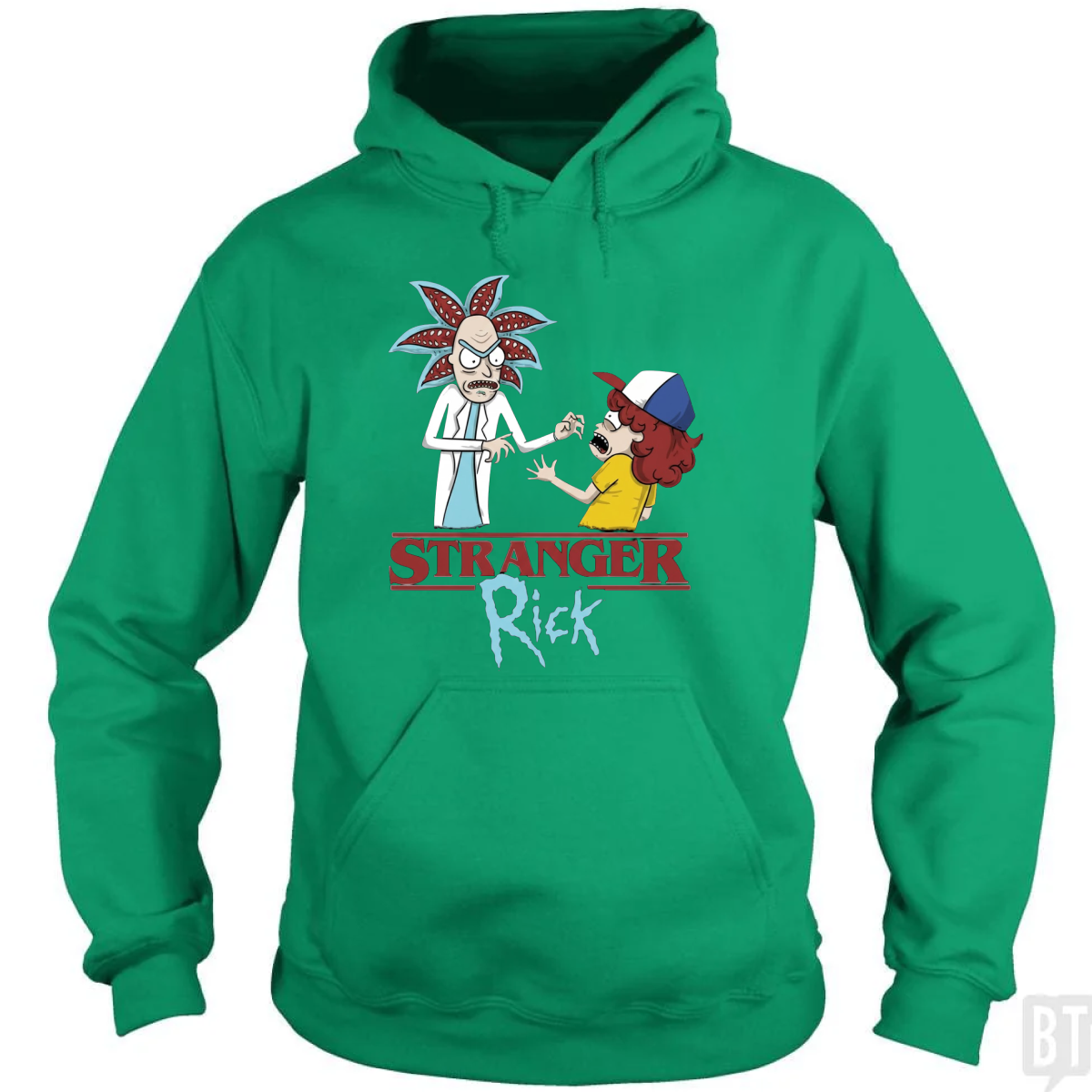 Strange Rick Hoodie | Fun, Fan-Inspired & Cozy – BustedTees.com