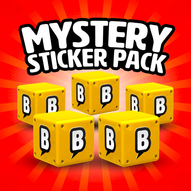 Mystery Sticker Pack | BustedTees.com