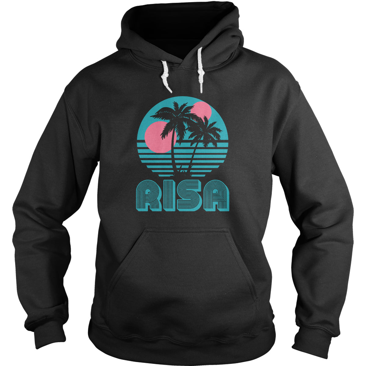 Risa Vice City Hoodie – Bold, Cozy & Stylish – BustedTees.com