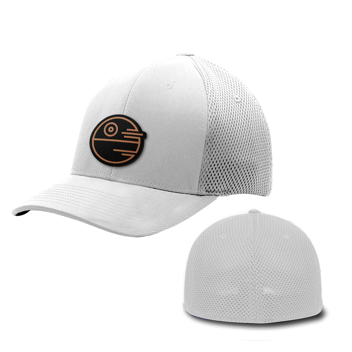 Death Star Leather Patch Hat – Premium Star Wars Style – BustedTees.com