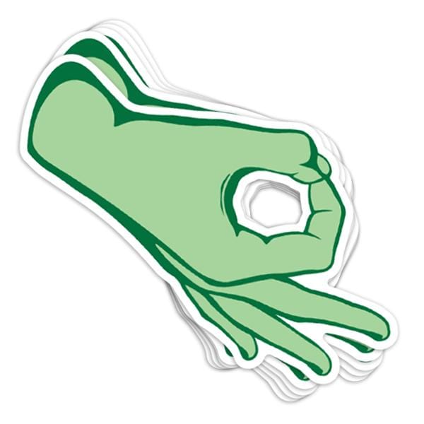 Punching Game Vinyl Sticker | BustedTees.com