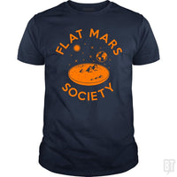 Flat Mars Society | BustedTees.com