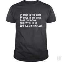 99 Bugs In The Code | BustedTees.com