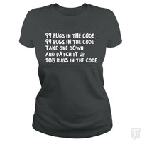 99 Bugs In The Code | BustedTees.com