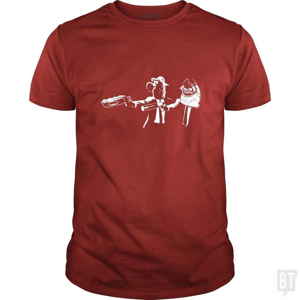 Phanatic And Gritty T-Shirt – Fun Mascot Graphic Tee – BustedTees.com
